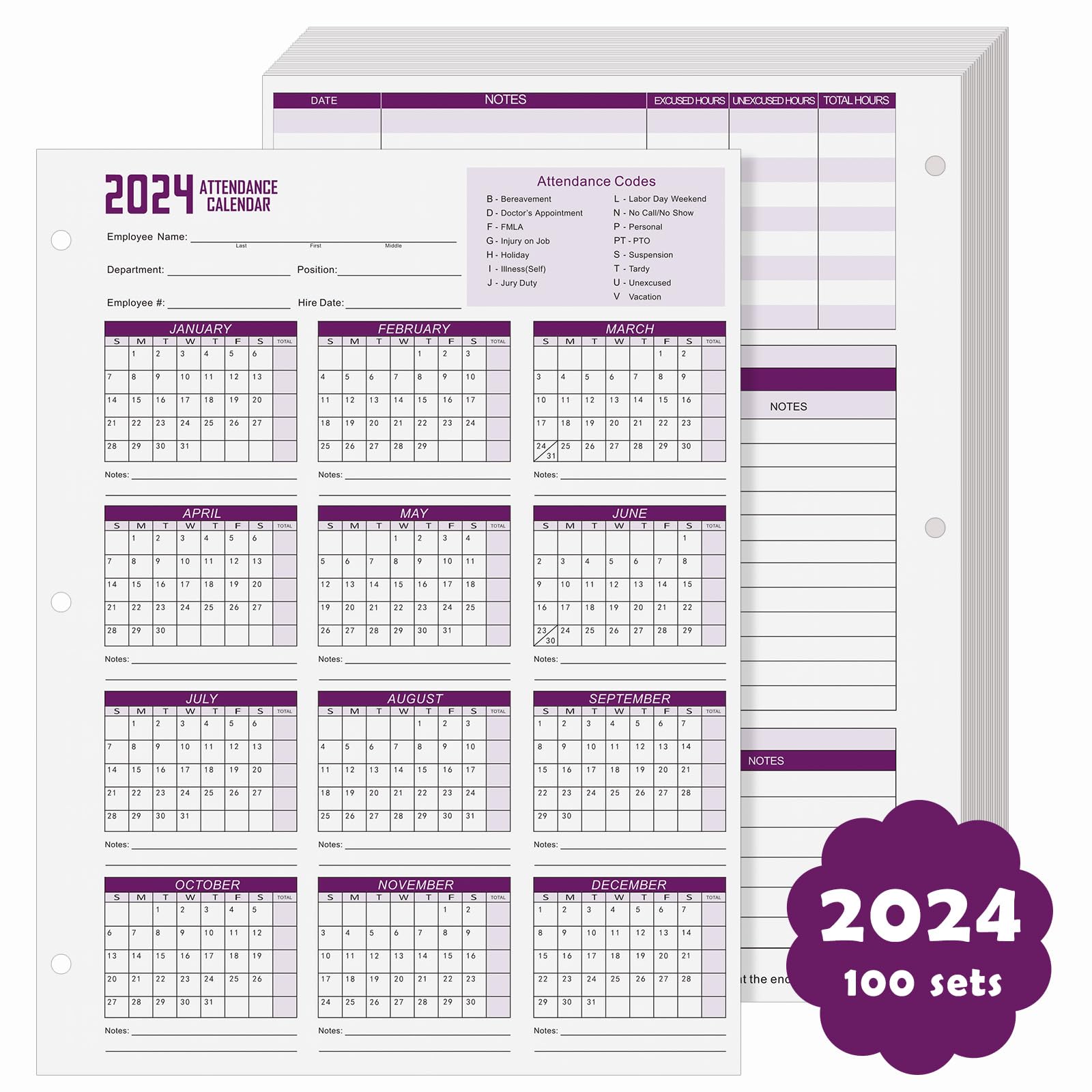 The Ultimate Bundle Of Printable Attendance Trackers For Students