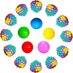 Amazon.com: POCO DIVO 600 Ball Pit Balls, 2.2" Crushproof Color ...