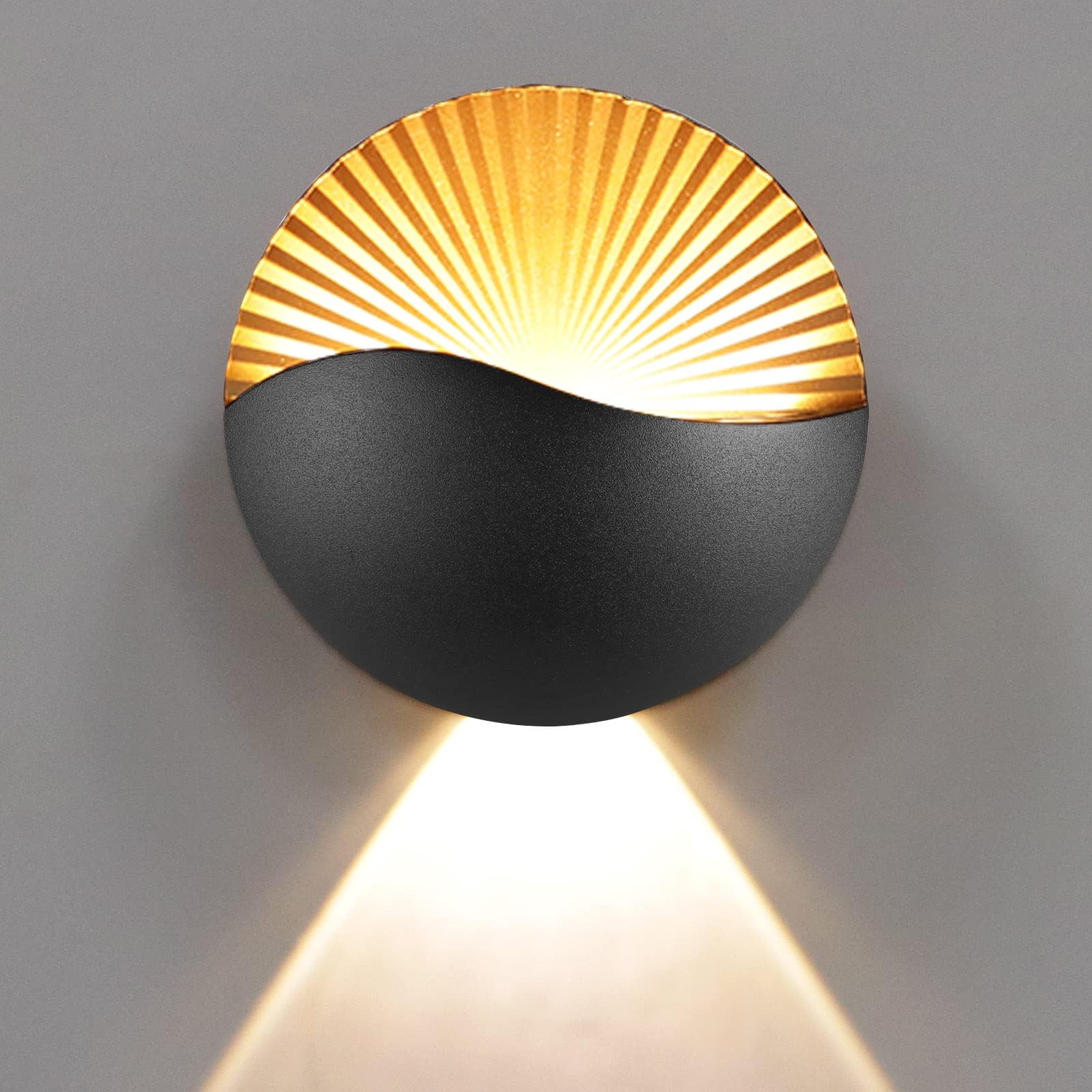 KAWELL 12W Créatif Moderne Applique Murale LED Lampe Murale Up Down ...