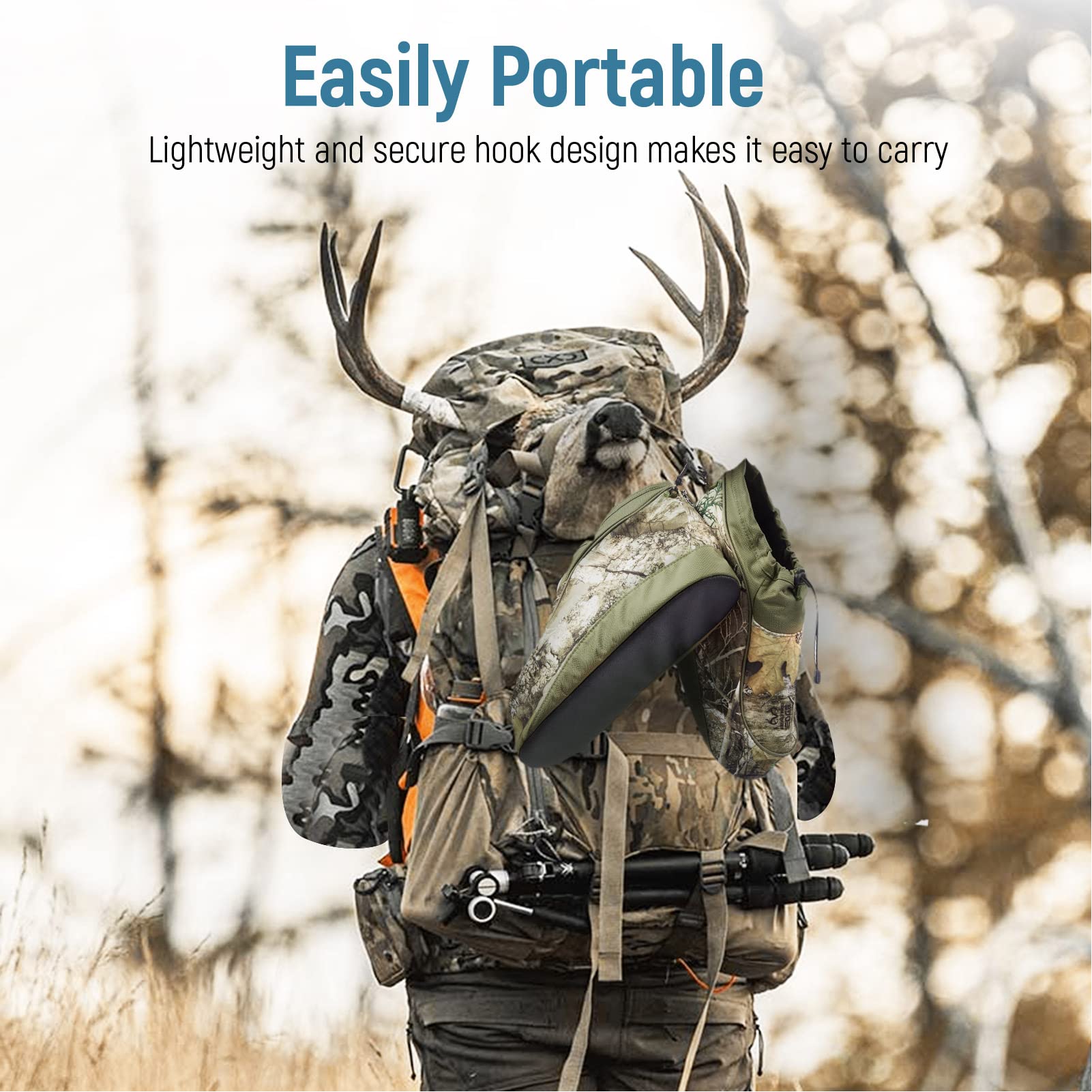 Snapklik.com : LANCERGEARS Insulated Boot Covers Hunting Insulators ...
