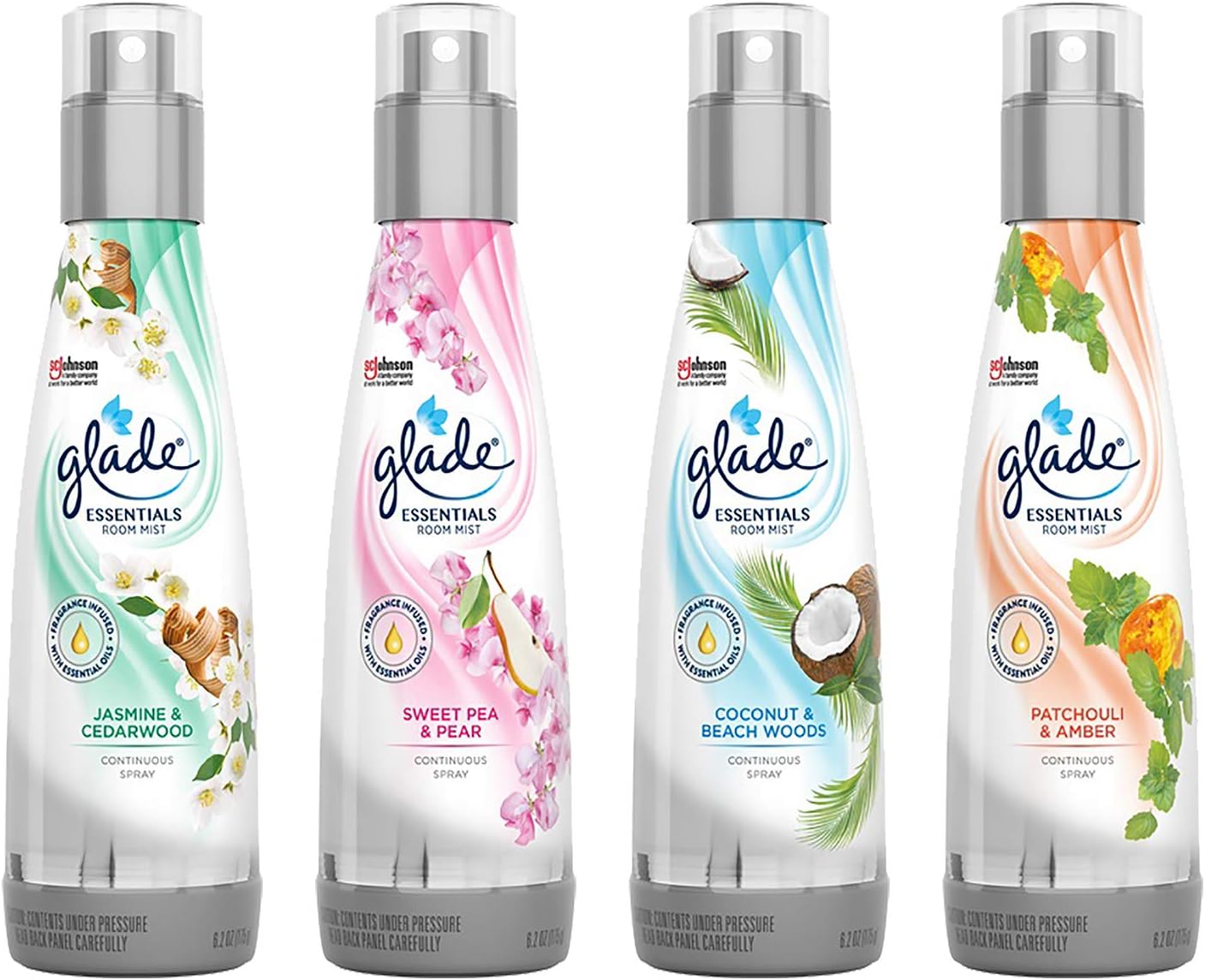 Amazon.com: Glade Fine Fragrance Mist, 6.2 OZ (Variety Pack, Pack - 1 ...
