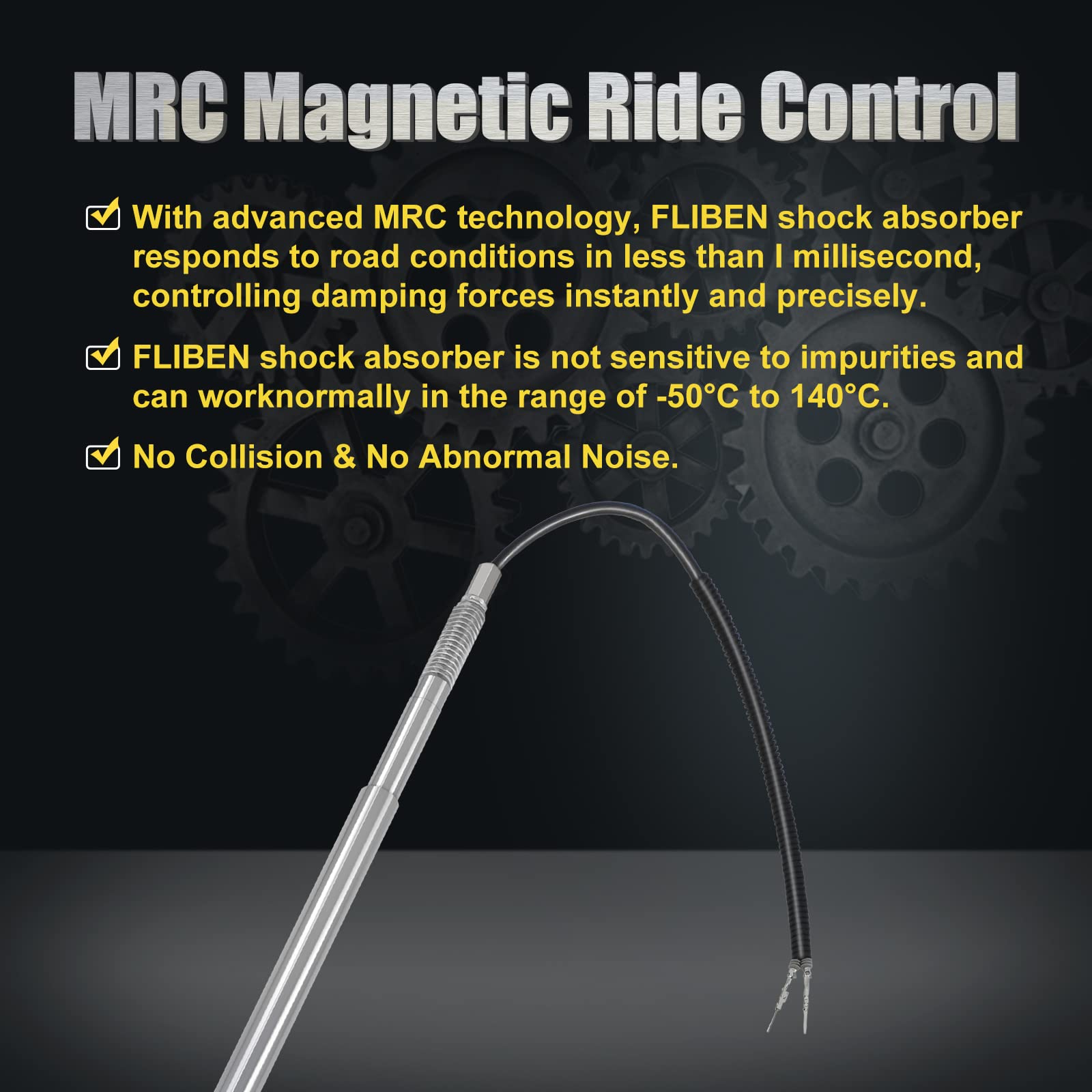 84176631 Pair Front Struts Shock Absorbers with Magneride Suspension ...