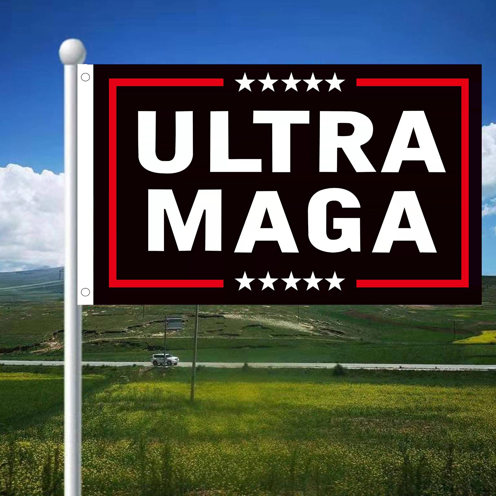Snapklik.com : Ultra Maga Flags Double Sided,Donald Trump 2024 ...