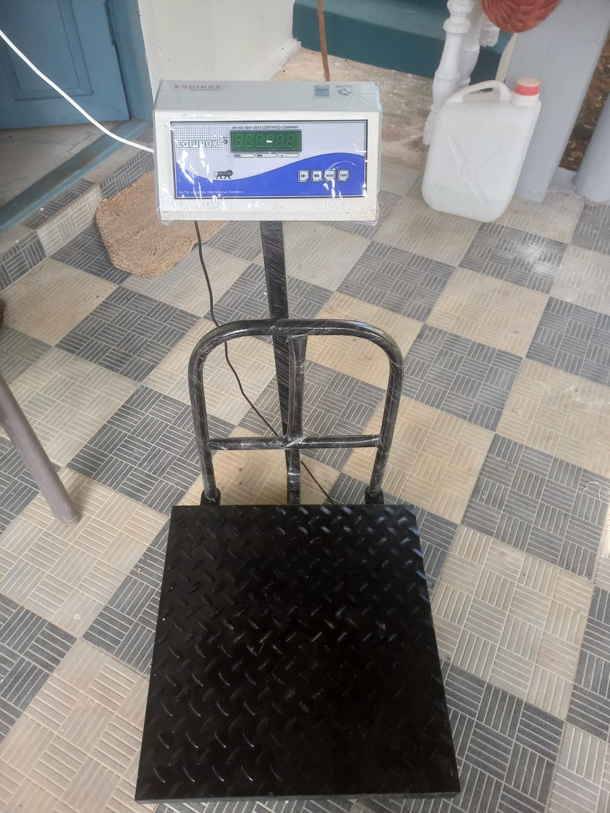 EQUINOX Electronic Platform Weighing Scale 250kg Capacity 20g Accuracy ...