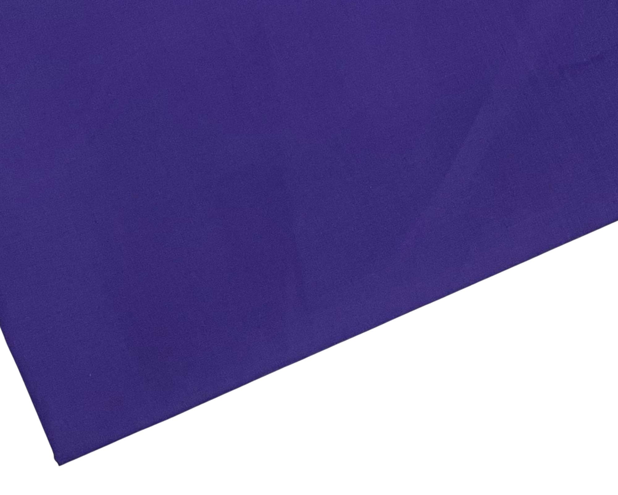 Plain Purple Fabric – 45 inch / 112 cm Wide – 40+ Colours – 3 Metre ...