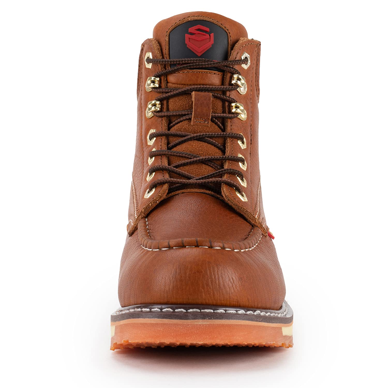 SUREWAY Men's Heavy Duty Soft/Comp/Steel Toe Work Boots/Shoes for Men ...