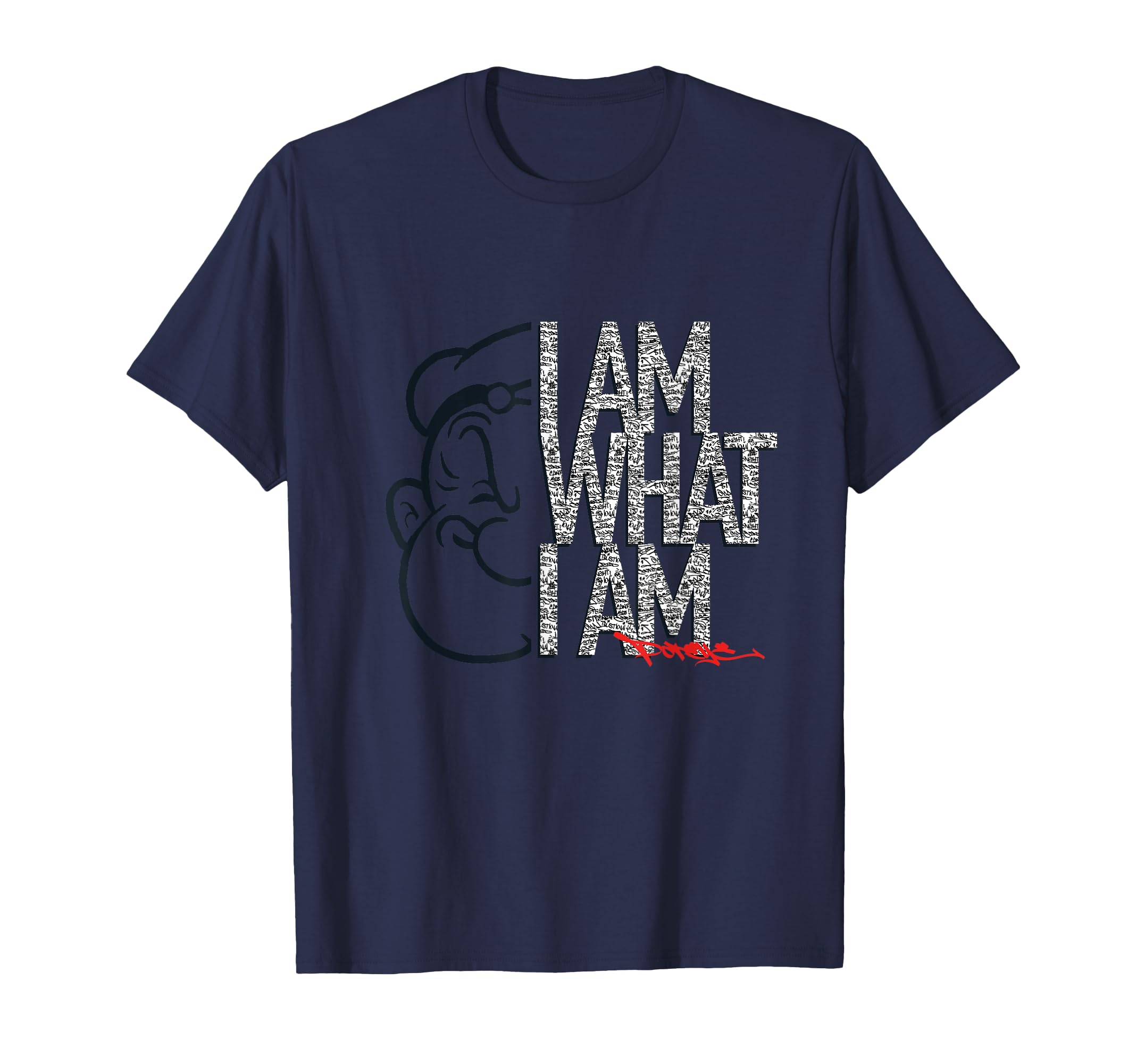 Amazon.com: Popeye "I AM WHAT I AM" Signature Phrase T-Shirt : Clothing ...