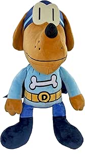 MerryMakers Dog Man'S Bark Knight Plush Giant: 16 : Pilkey, Dav: Amazon ...