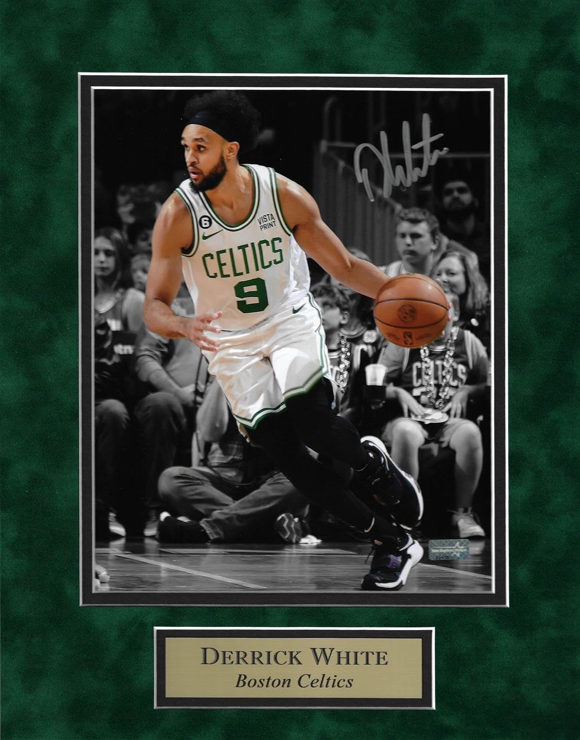 Derrick White Autograph Photo Spotlight 11×14 - Autographed NBA Photos ...