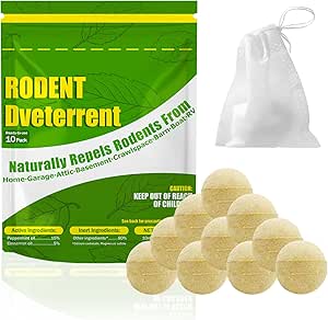 Amazon.com: Mice Repellent, Rodent Repellent Indoor/Outdoor, Moth Balls, Peppermint Pest and ...