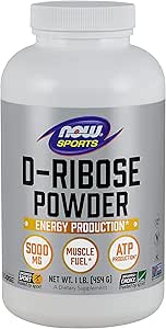 Amazon.com: Now Foods D-Ribose Powder 100% Pure, 1 lb : Health & Household