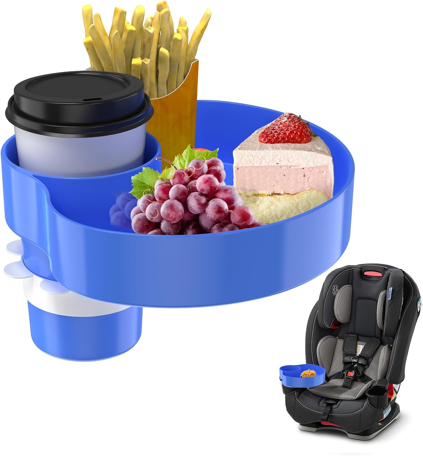 Amazon.com: SSPONT Kids Car Seat Tray, Travel Tray with Cup Holder for ...