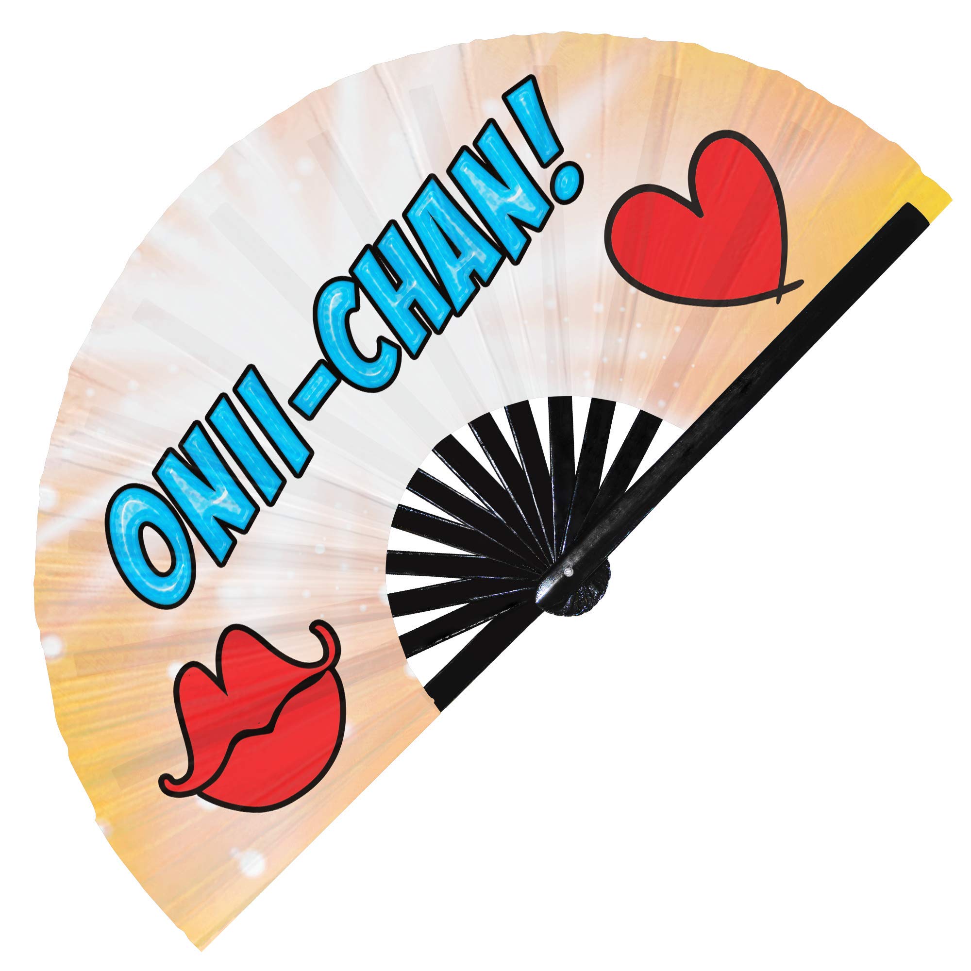 Buy Popular Japanese Words Fan - Kawaii Onii-chan Nani Baka Notice Me ...