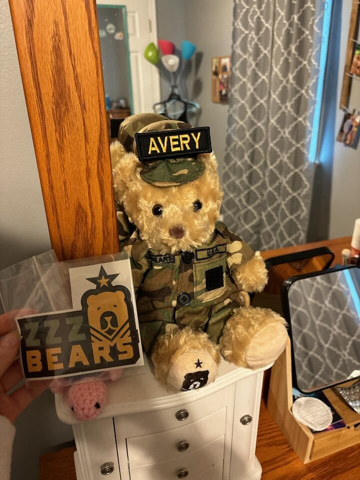 Amazon.com: ZZZ Bears Personalized Navy Bear : Toys & Games