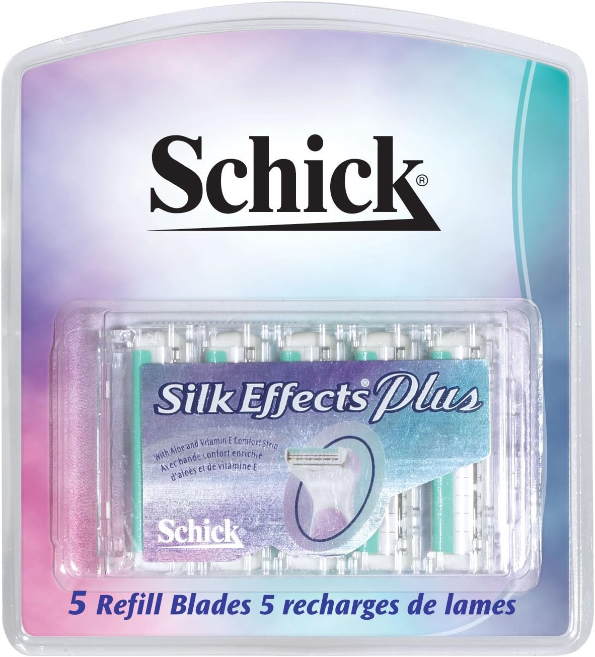 Amazon.com: Schick Silk Effects Plus Razor Refill, 5-Count (Pack of 2 ...
