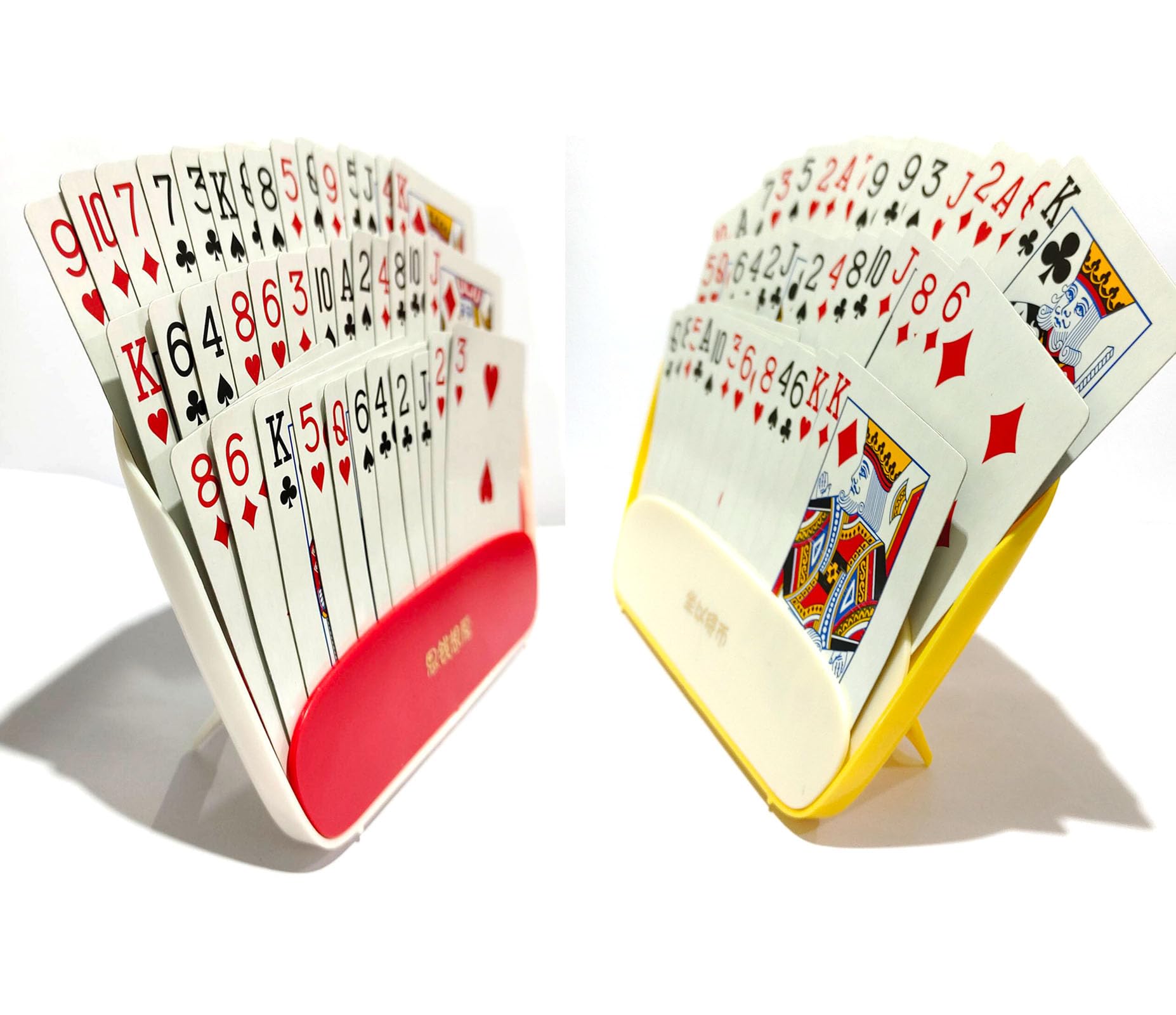 Amazon.com: Hands-Free Playing Card Holders with Tabletop Stand ...