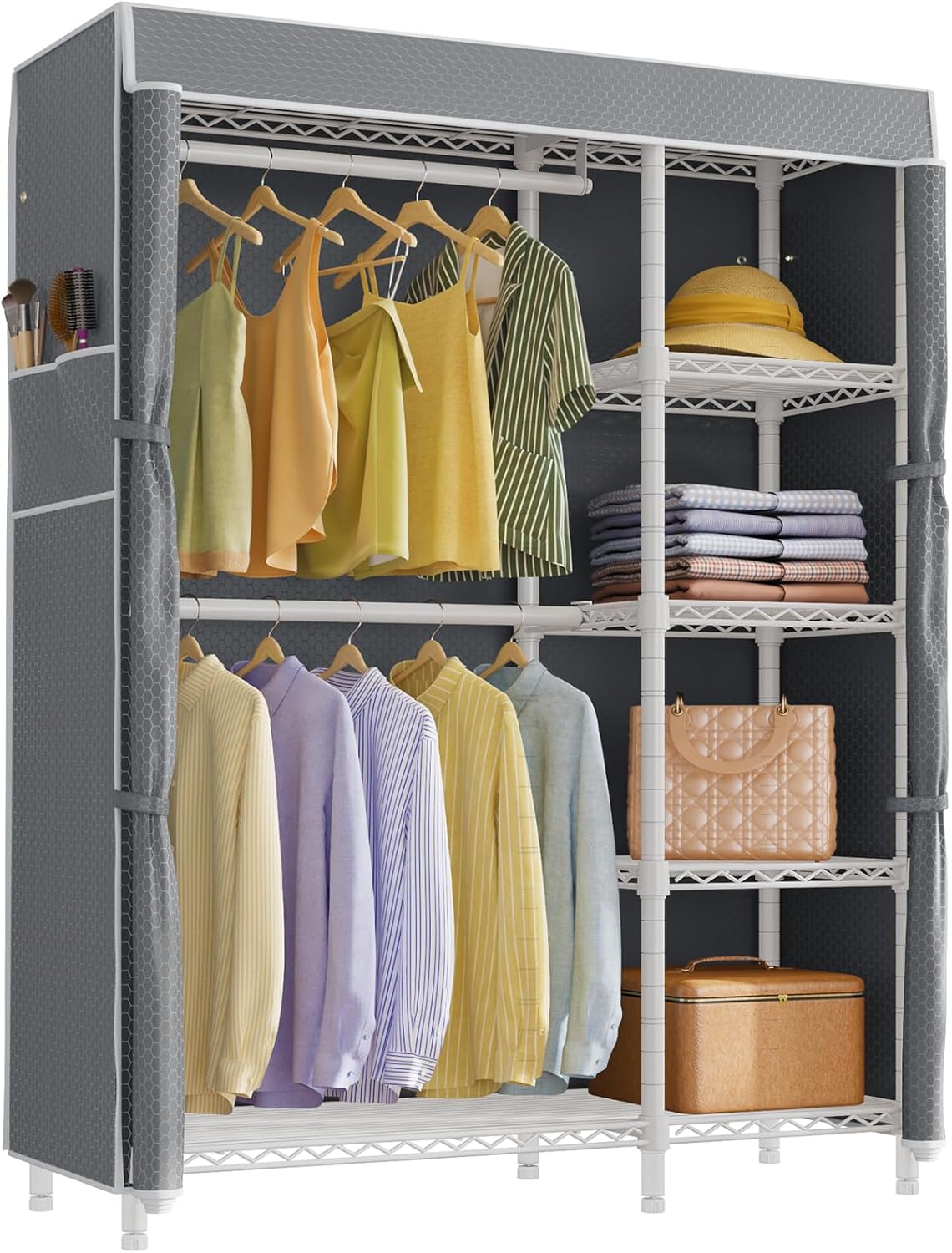 Amazon.com: VIPEK V7C Garment Racks with Cover Portable Closets for ...