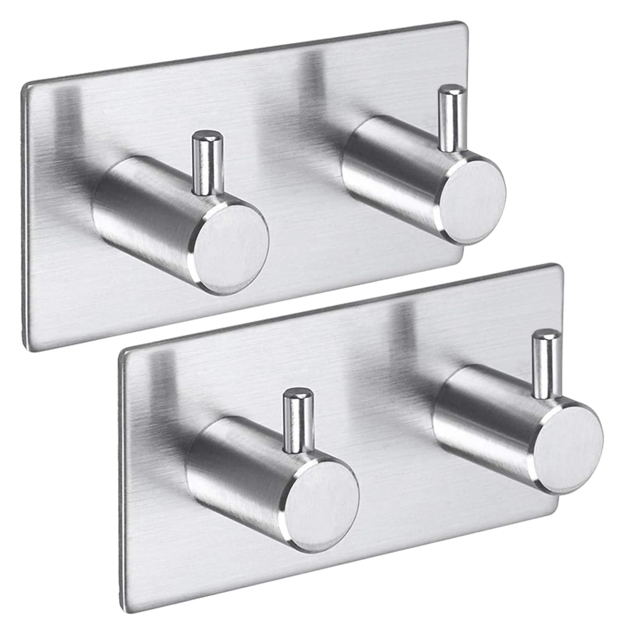 Aikzik Self Adhesive Hooks, Strong Sticky Hooks for Hanging, Stainless ...