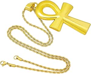 Amazon.com: RechicGu Vintage Ancient Egyptian Cleopatra Coptic Symbol ...