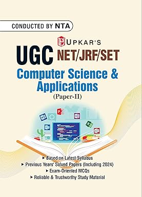 Buy Ugc Net/Jrf/Set Computer Science And Applications: Paper Ii & Iii Book Online at Low Prices ...