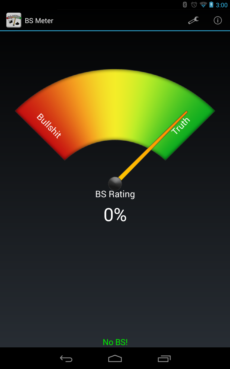 BS Meter (Ad Supported) - App on Amazon Appstore