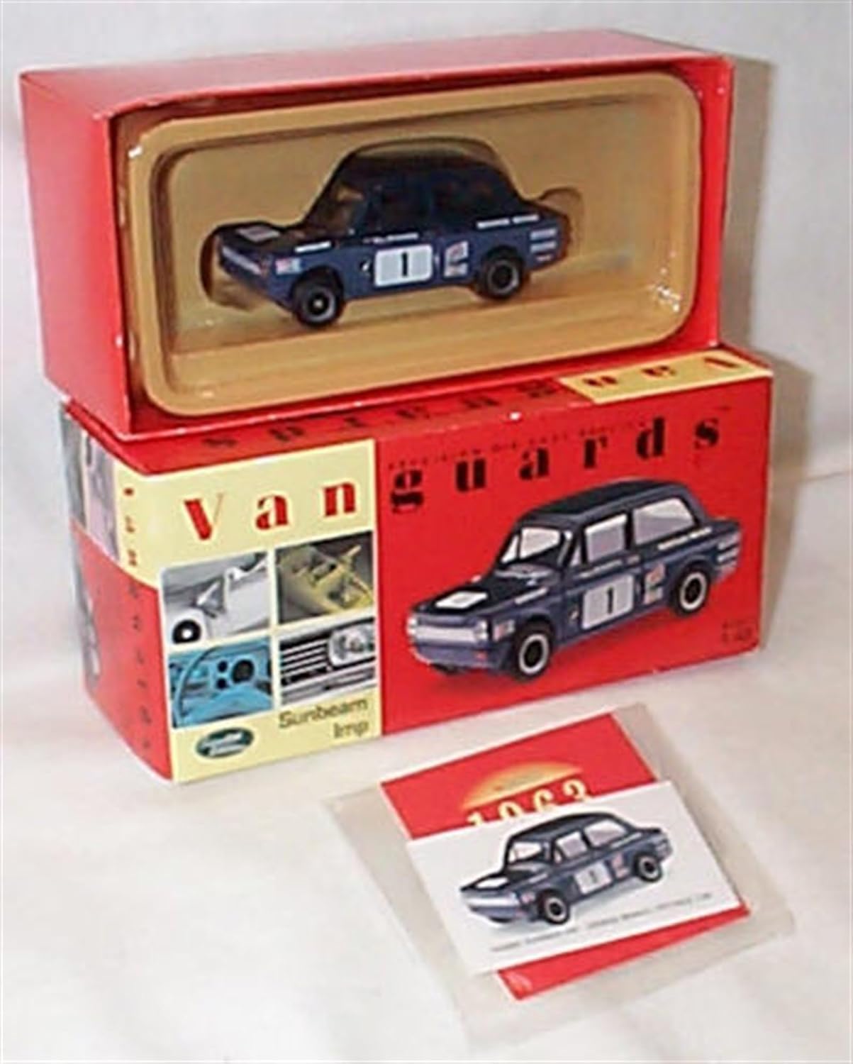 Corgi Vanguards Sunbeam Imp George Bevan 1972 Race Car 1.43 scale ...