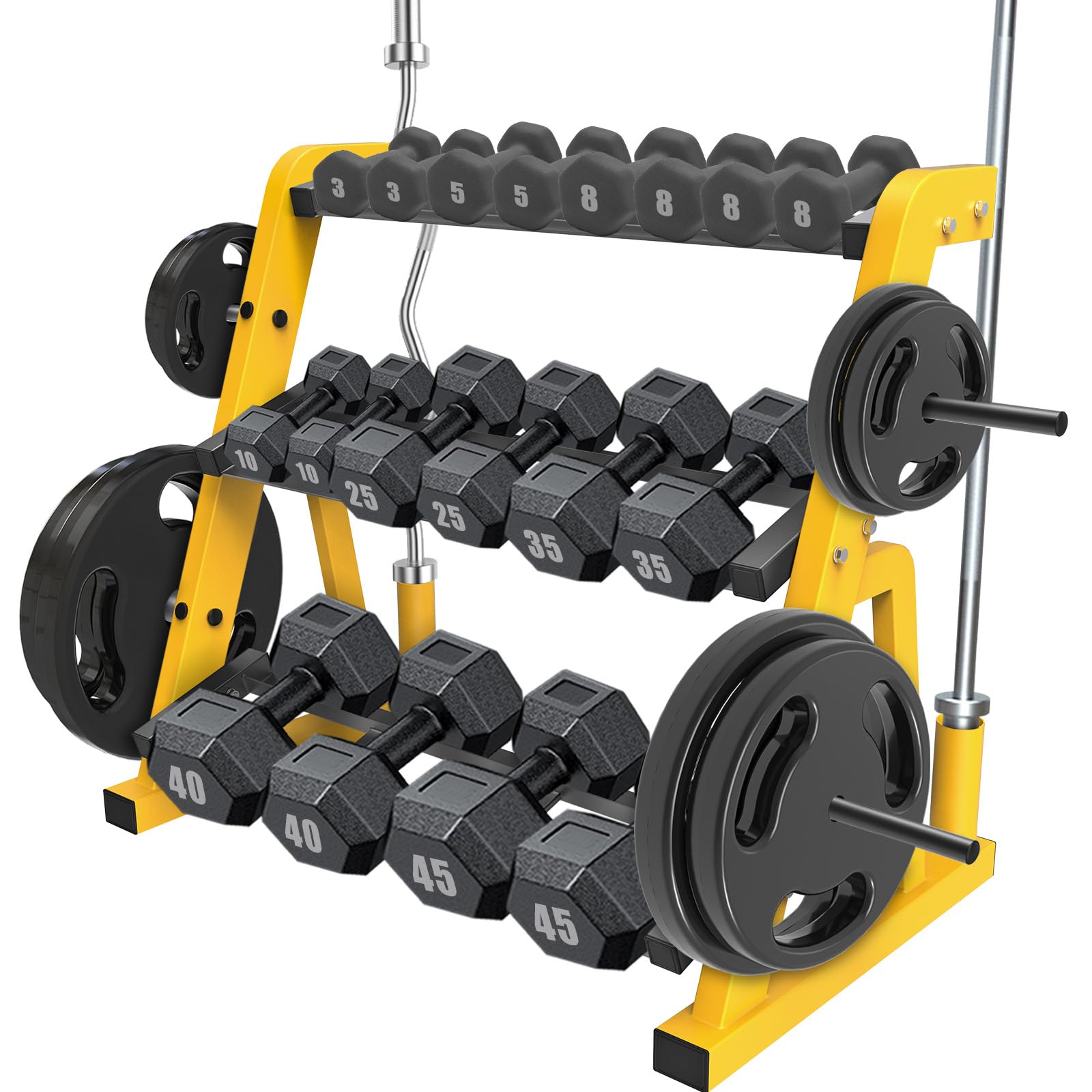 Snapklik.com : " Heavy Duty 3 Tier Dumbbell Rack Multifunctional ...
