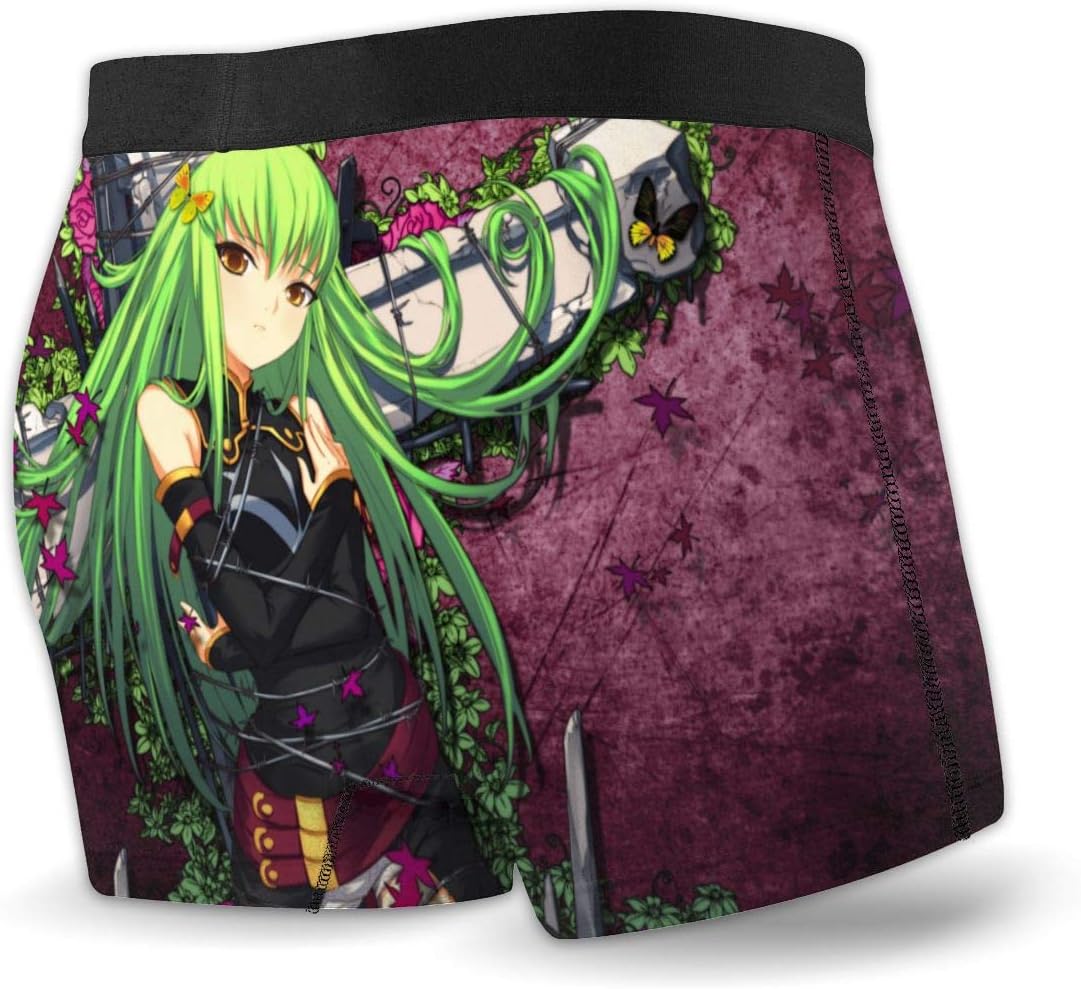 Others Code Geass Anime Mens Underwear Print Boxer Brief Low Rise Short ...