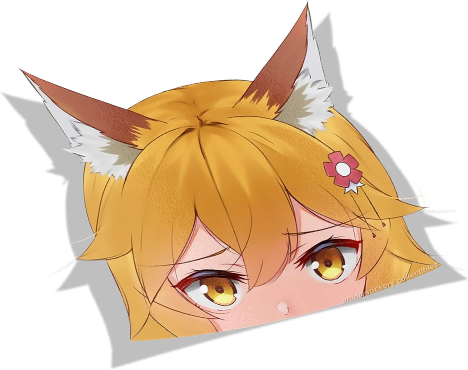 Amazon.com: Anime Sticker The Helpful Fox Senko-san 003 - PEEK Car ...