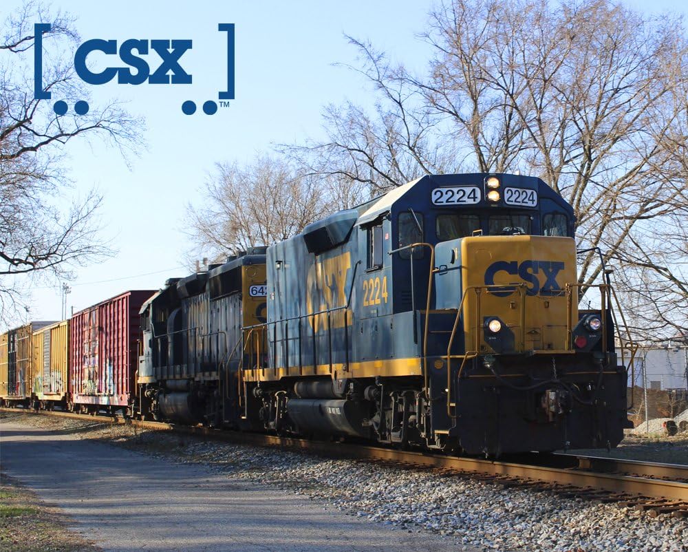 Amazon.com: A-Trains CSX Geeps 8" x 10" Metal Sign : Home & Kitchen
