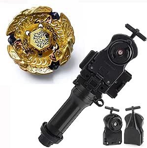 Amazon.com: Battle Metal Fusion Spinning Top Battling Toy with String ...