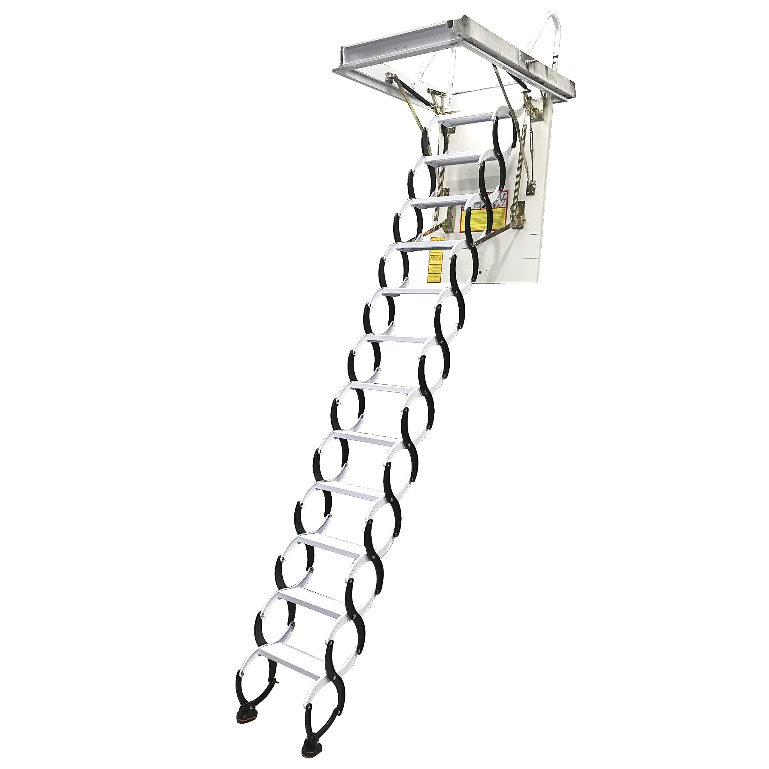 Amazon.com: LGXEnzhuo Attic Ceiling Ladder Open Size 27.5x47.5in ...