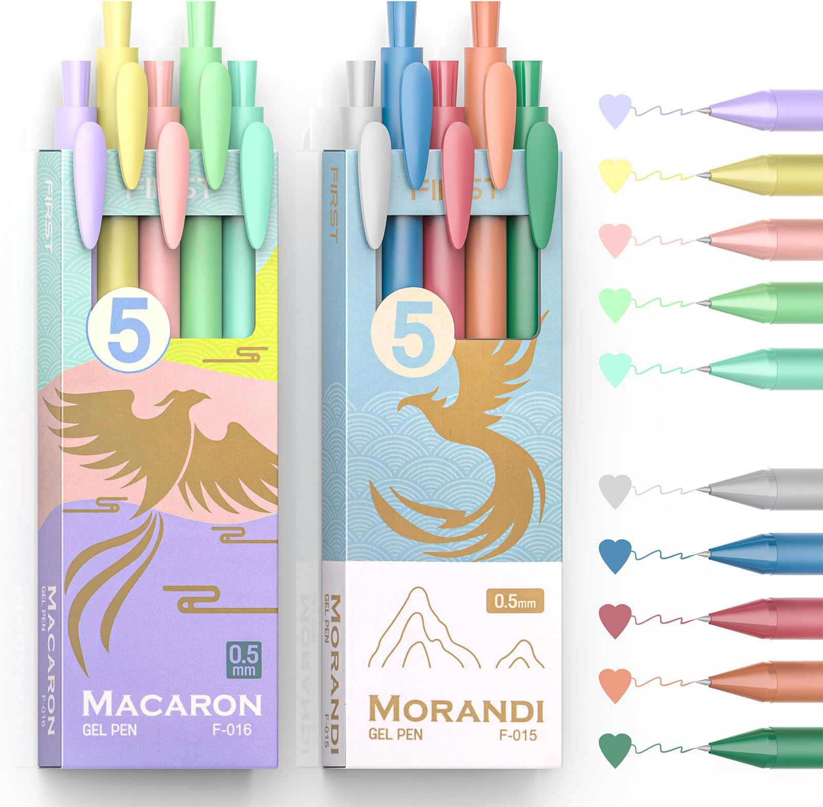 Amazon.com: ITAWIXS 12Pcs Pastel Gel Pens Set, 4Pcs Retractable Pens ...