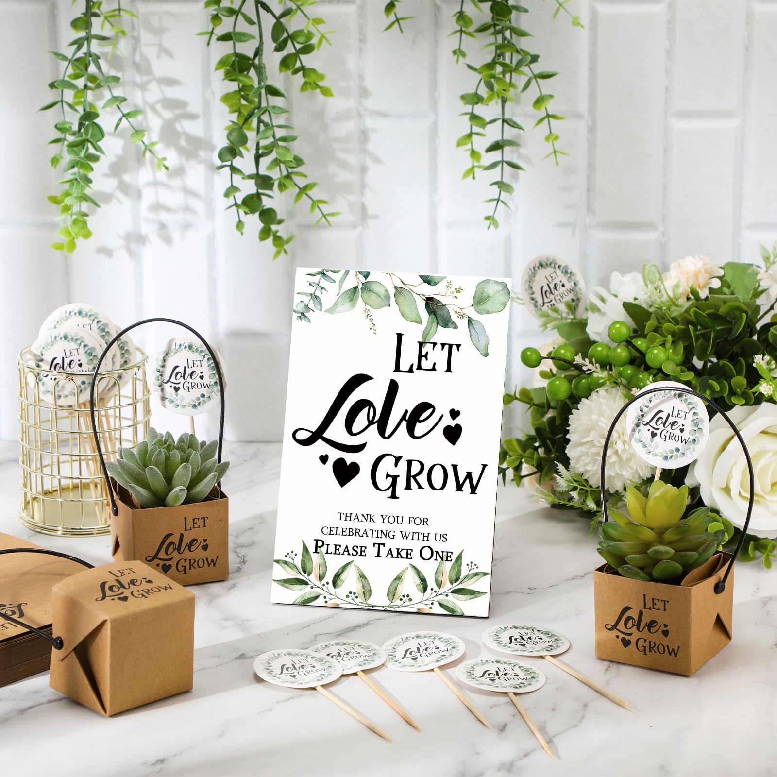 Plant Party Favors Wedding