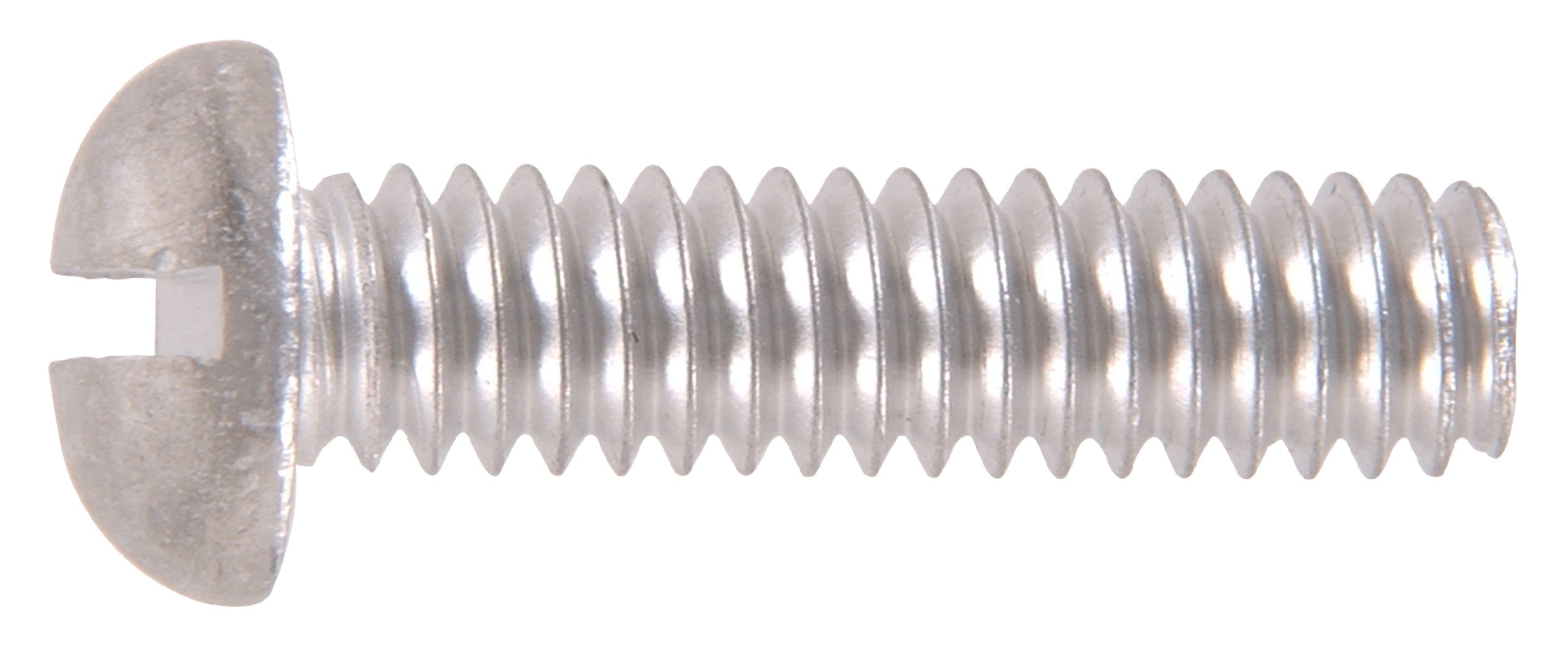 Amazon.com: Hillman 1132 Aluminum Round Head Slotted Machine Screw 1/4 ...