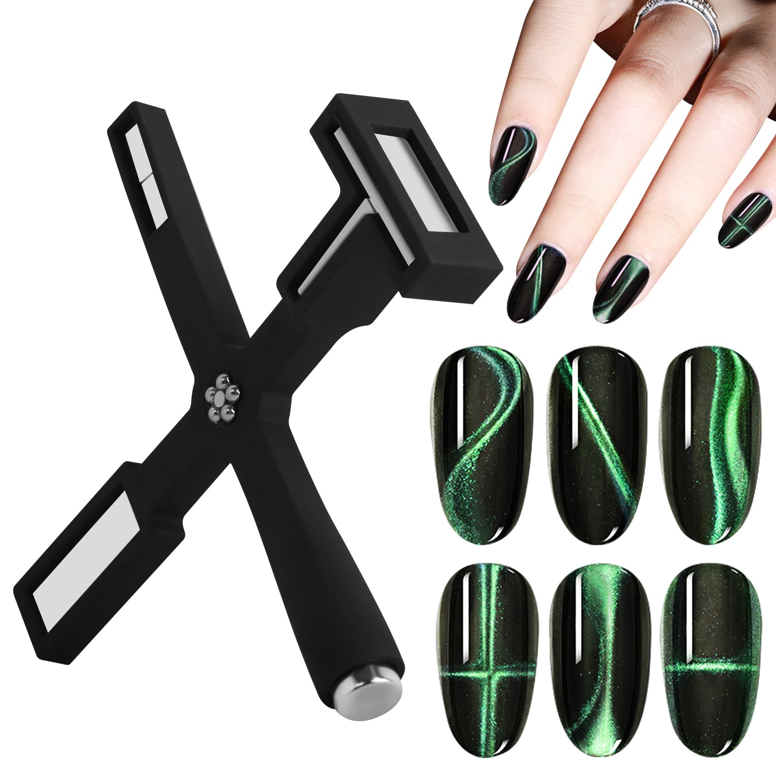 Amazon.com: vnjaoi 5 in 1 Nail Magnet Tool, Upgraded Nail Magnet Pens ...