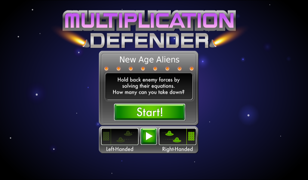Multiplication Defender: New Age Aliens:Amazon.co.jp:Appstore for Android