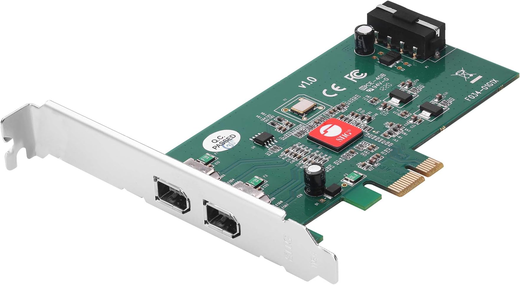 Amazon.com: ELIATER PCIe Firewire Card for Windows 10, IEEE 1394A PCI ...