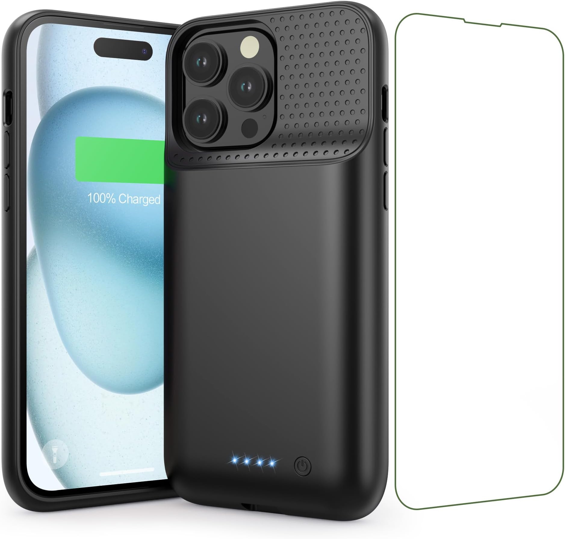 Amazon.com: NEWDERY Battery Case for iPhone 15 Pro/iPhone 15 10000mAh ...