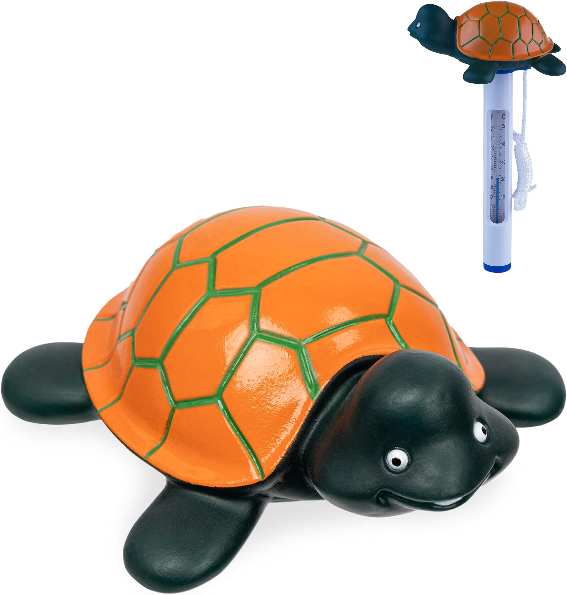 Amazon.com : Milliard Floating Pool Thermometer Turtle, Large Size with ...