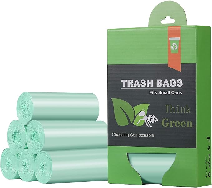 Amazon.com: 1.2 Gallon Small Trash Bags Garbage Bags, AYOTEE Mini ...