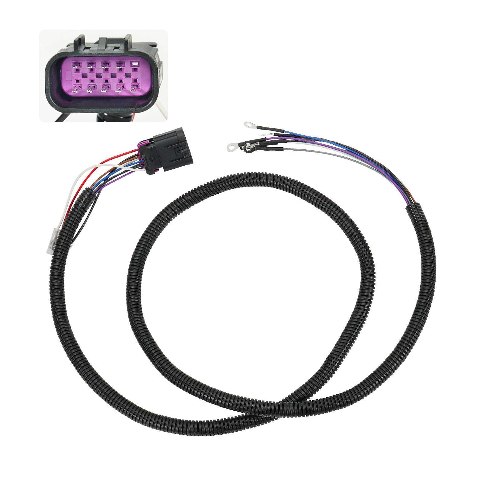 Snapklik.com : Kozlira Boat Motor Instrument Line Wire Fit For Mercury ...