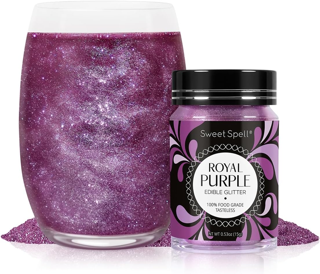 Amazon.com: Sweet Spell Edible Glitter (15g) - Shimmer Sparkles for ...