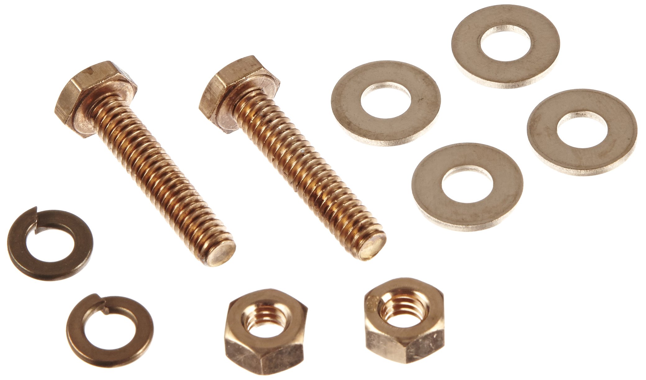 Burndy TMH264 Durium 10 Piece Silicon Bronze Hardware Kit, 1/4"-20 Size ...