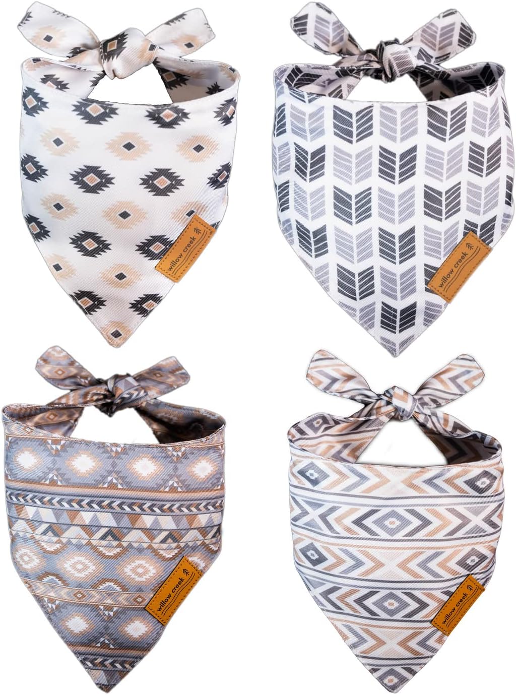 Amazon.com : Willow Creek Pet Apparel Bandana Scarf for Dogs & Puppies ...
