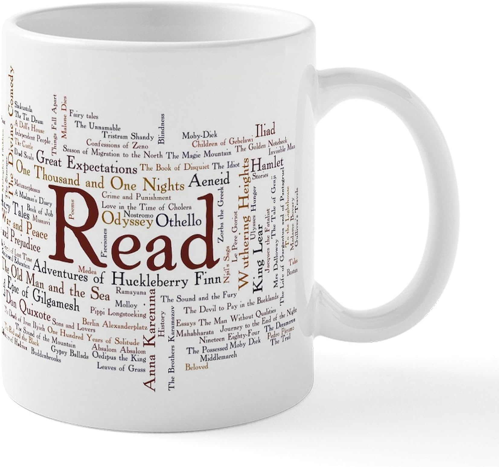 Amazon.com: Book Lover Coffee Mug 15Oz Black, Never Underestimate A ...