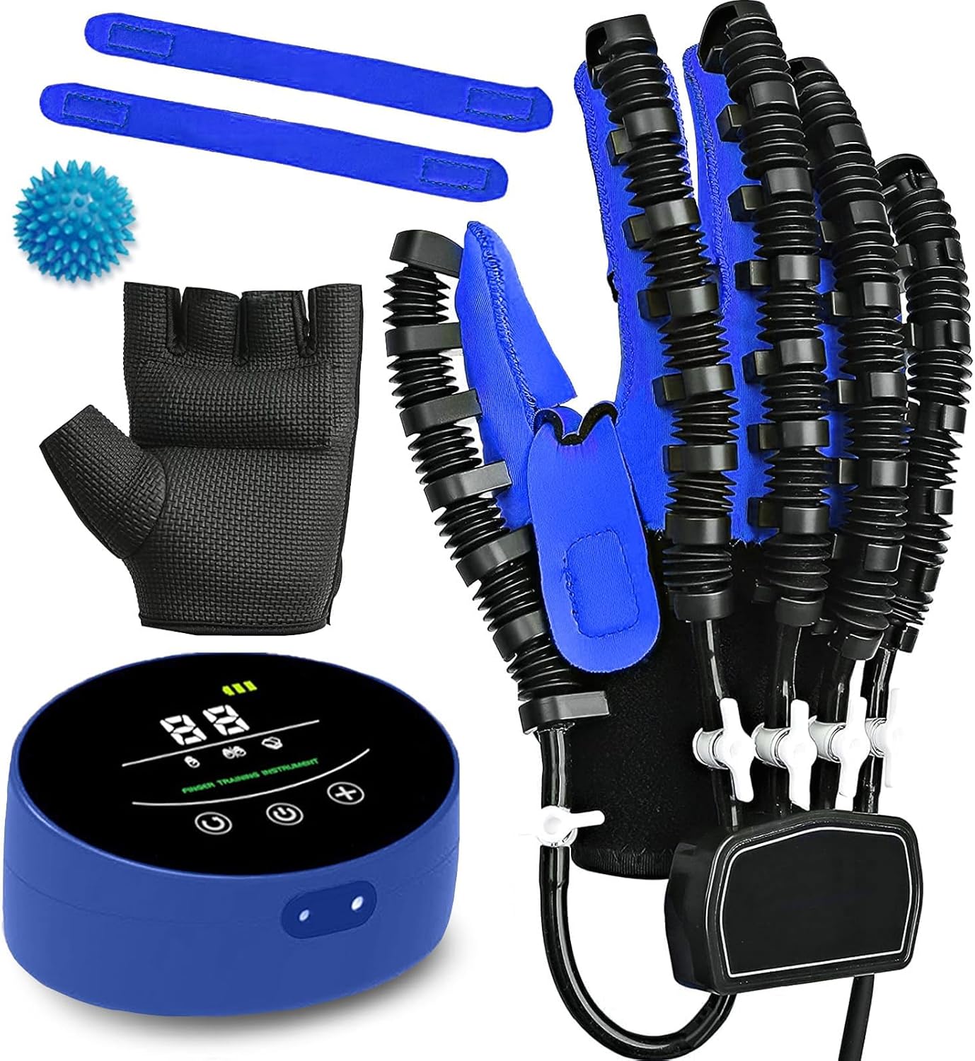 Rehabilitation Robot Glove, Finger Training Rehab Orthotics, Stroke Hemiplegia Hand Splint ...