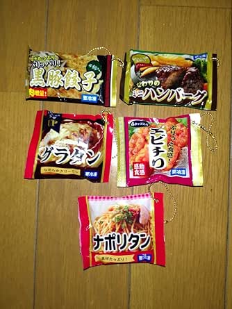 Amazon.co.jp: Miniature Mini Frozen Food Mascot Comp Set : Toys & Games
