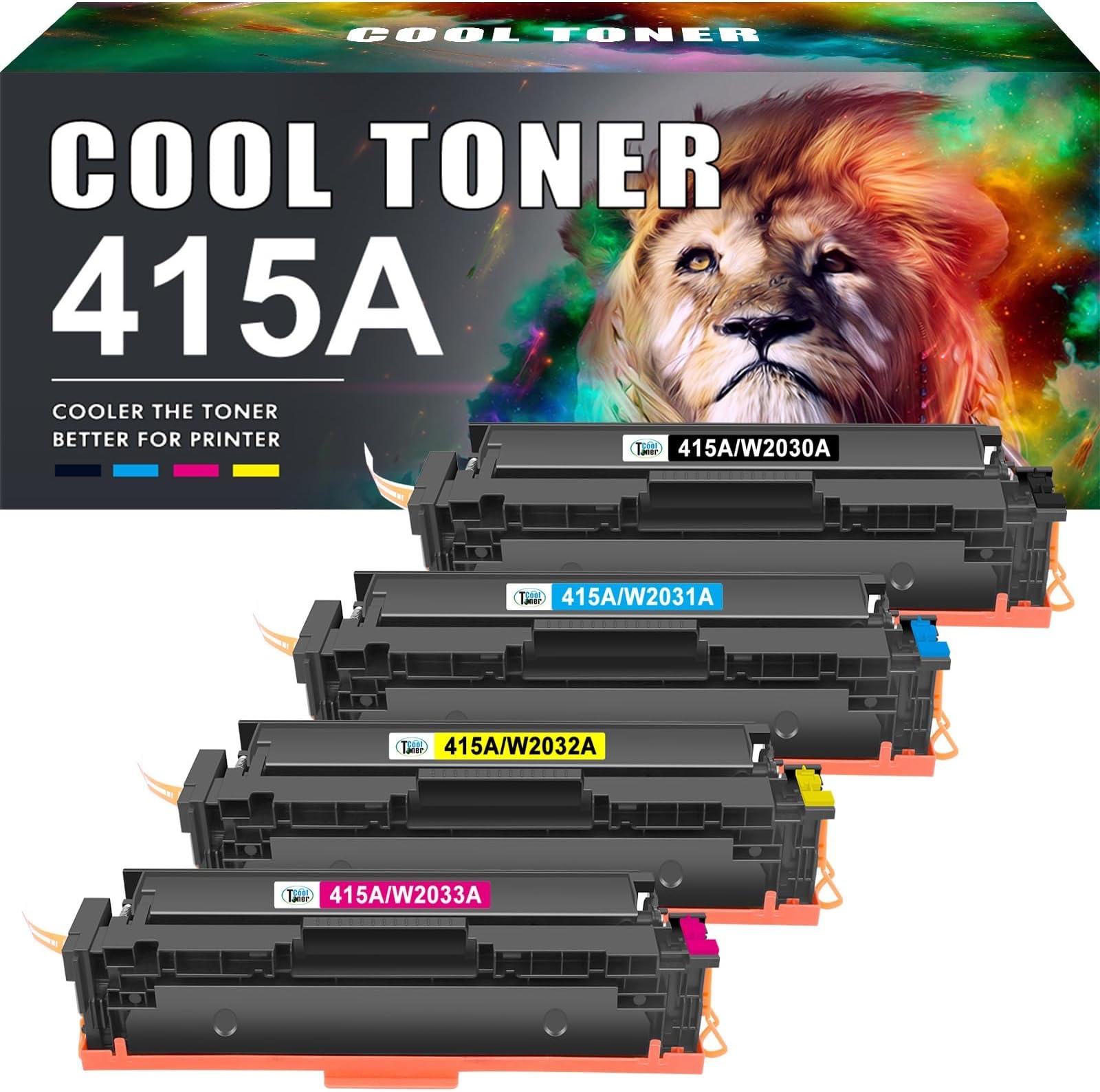 HP 415A - Yellow - original - LaserJet - toner cartridge (W2032A) - for ...