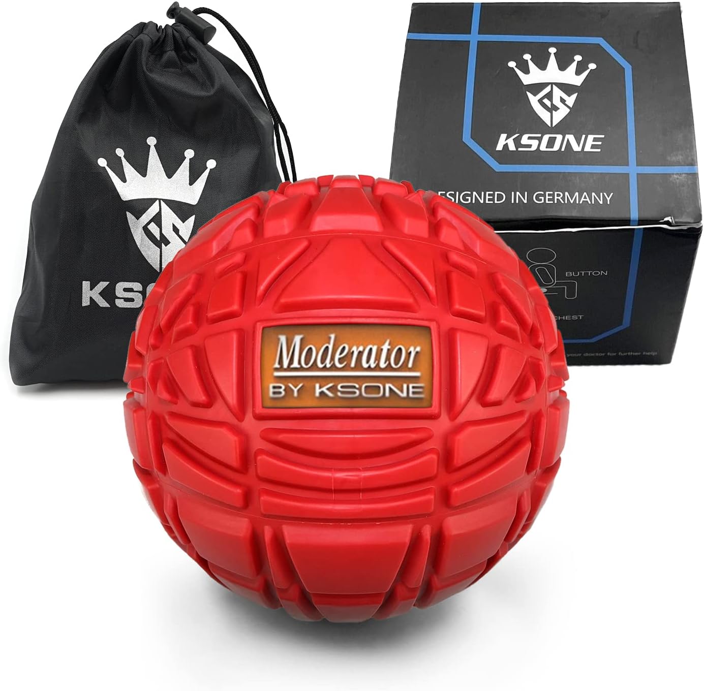 Deep Tissue Massage Ball - Portable and Durable Mobility Ball for ...